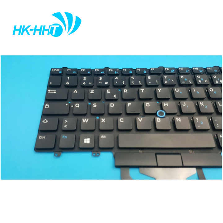 HK-HHT Laptop Keyboard for Dell Latitude E5450 E5480 E5470 E7450 E7470 ...