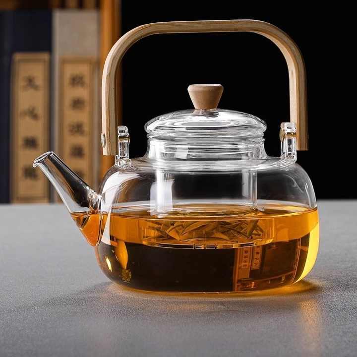 Modern Beam Stove Heating Electric Ceramic Teapot High Borosilicate ...
