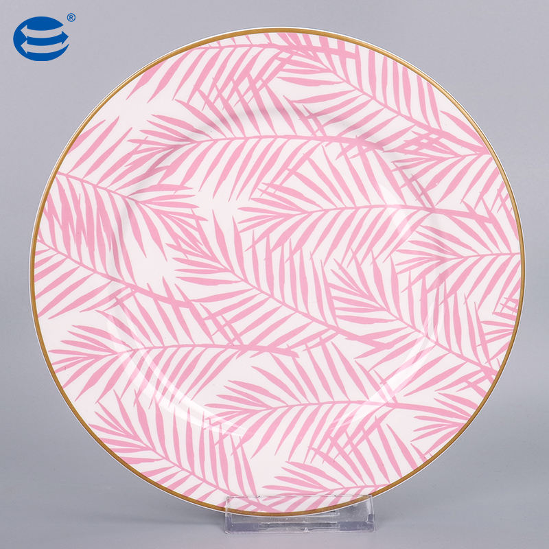 Excellent Wholesale Custom New Bone China Porcelain Cake Plate Set ...