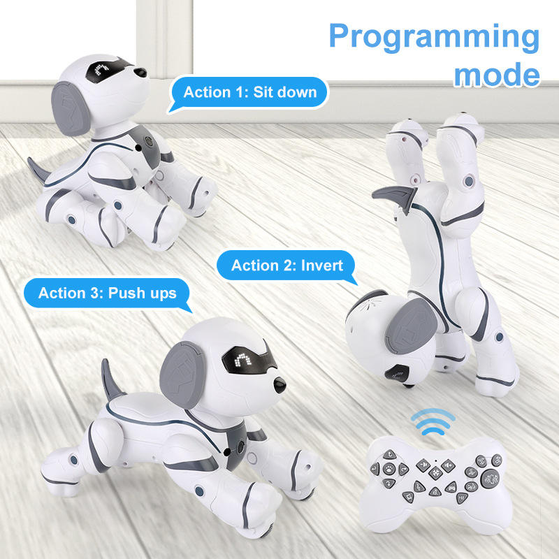 New Design Smart AI Programming Intelligent RC Toy Robot Dog Remote ...