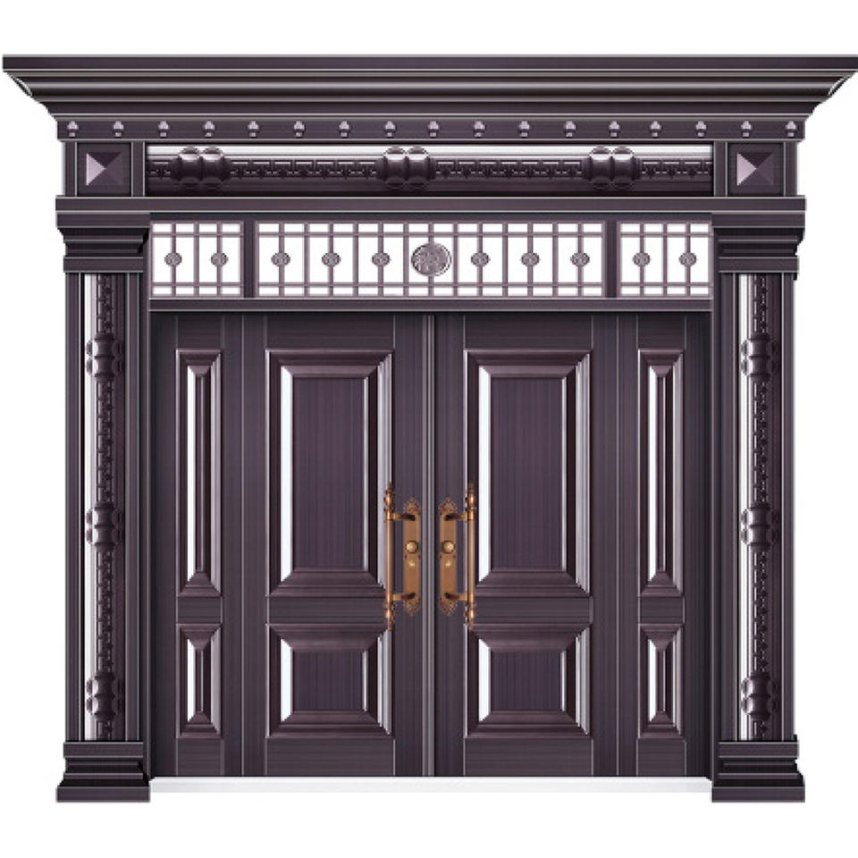 PHIPULO Popular Barrier-free Opening Aluminum Cast Anti-theft Entrance ...