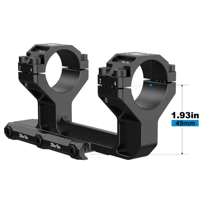 Discovery Optics Rigid Precision Mount 30mm - Dual Rings