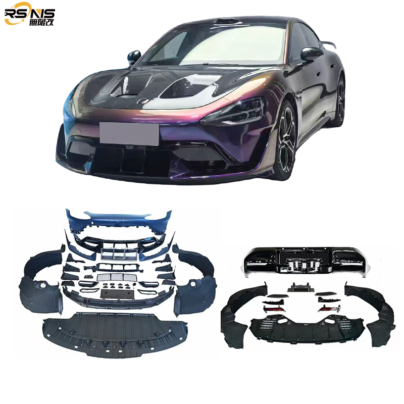 For Xiaomi SU7 Ultra Upgraded and Modified Front Bumper Assembly Side ...