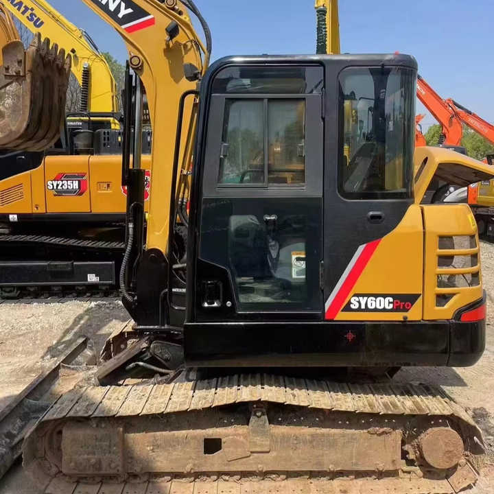 High Performance Used Excavator Sany 60 Original China, Second-hand ...
