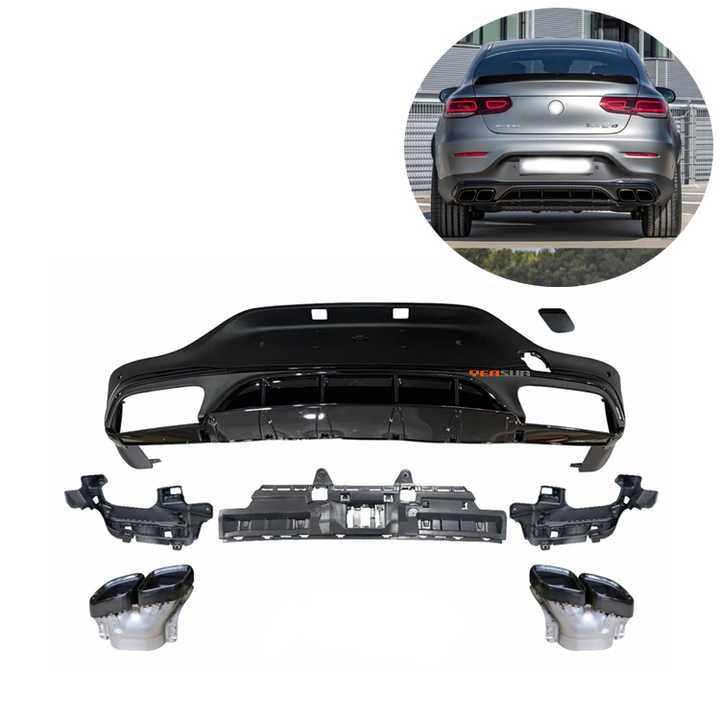 GLC 63 X253 AMG Rear Diffuser - Enhance Style & Performance
