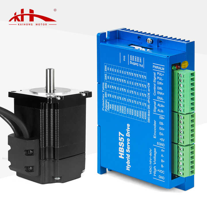 Kaihong 57*57*56+22mm 24v 1.3n.M Nema 23 Hybrid Stepper Motor Closed Loop With Encoder Kit for ...