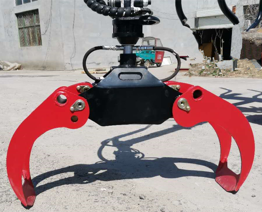 Excavator loader hydraulic log grab mini excavator log grab Products ...