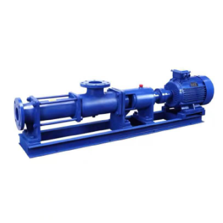 G-type Single Screw Pump Sludge Tomato Sauce Solid High Viscosity Screw Pump Containing Granular ...