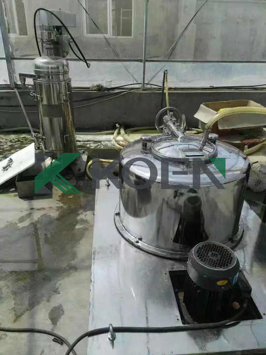 Industrial Centrifugal Separator Machine for Algae Biomass
