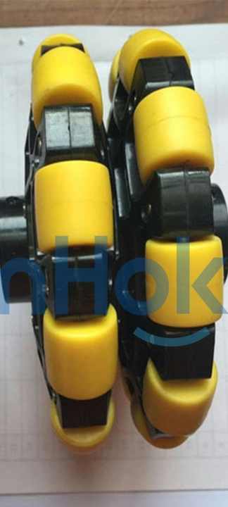 50 Kg/wheel Dead Load - 125 Mm Diameter Omni Robot Wheels