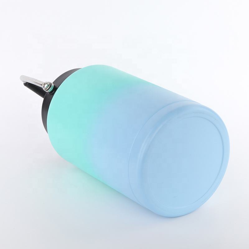 128oz Gym Water Bottle Stainless Steel Insulated Sports Jug with Handle ...