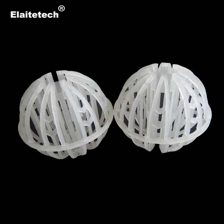PP, RPP, PE, PVC, CPVC, PVDF Plastic Tri-Packs for Scrubbers