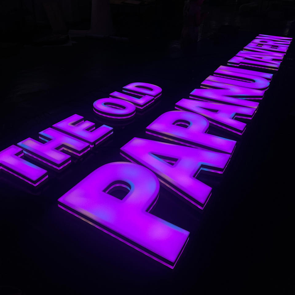 3d Sign Board Letter Outdoor Led Lighted Sign Rgb Channel Letter ...