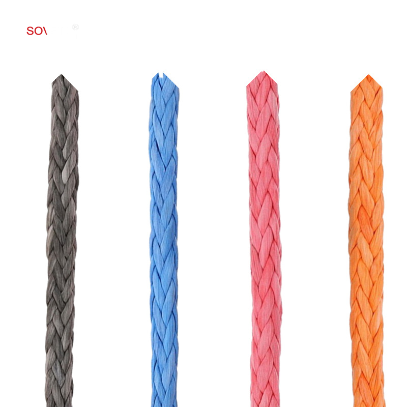 High Strength Dyneemas Rope - 12 Strands Winch UHMWPE Cord