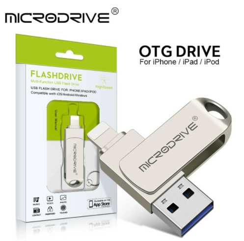 USB3.0 2 in 1 OTG Lightning USB Flash Drive Pen 8GB 16gb 32gb 64gb ...