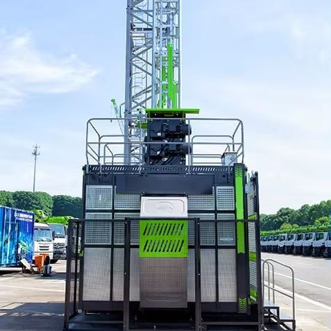 New Double Cage Construction Lifter SC200/200EB Energy Efficient ...