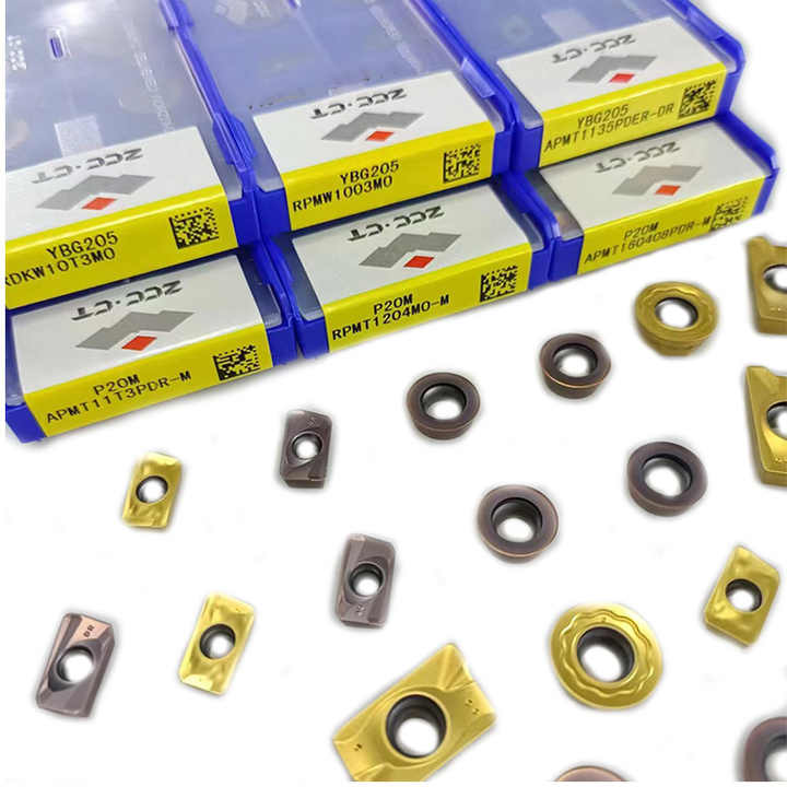 ZCCCT Hard Alloy CNC Milling Blades - High Wear Resistance