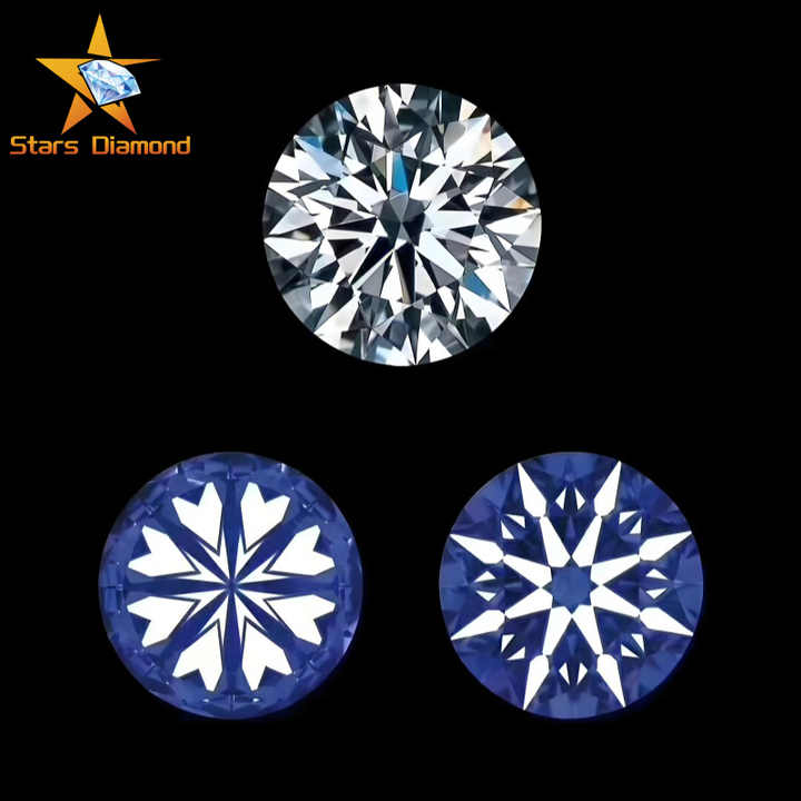 Starsdiamond White Brilliant Cut 1ct D Color VS/VVS Clarity 3EX IGI Certified HPHT CVD Lab Grown ...