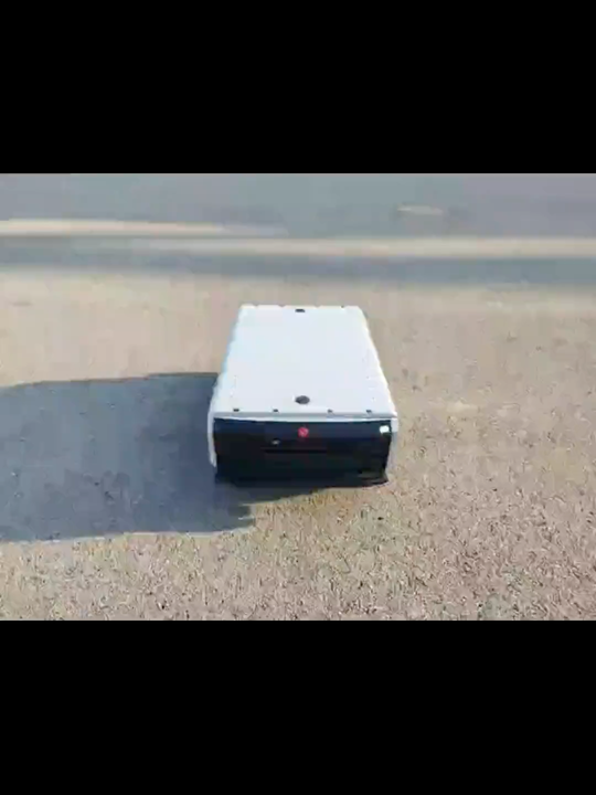 200kg payload Ackerman warehouse delivery robot chassis 4WD unmanned ...