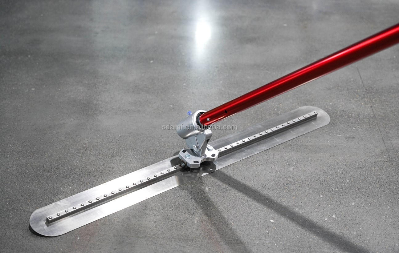 Concrete Finishing Tools Manganese Steel Floor Bull Float / Leveling ...