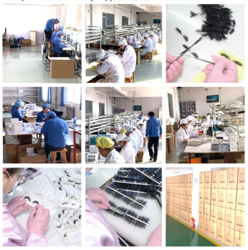 Pre-Cut 8-16mm DIY Cluster Lashes Kit 30D 40D 50D Individual Eyelash Extensions DD BC CD ...