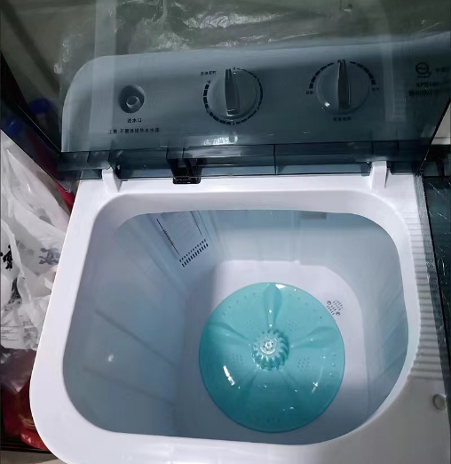 Hot 10kg Double Bucket Semi-automatic Washing Machine Top Load ...