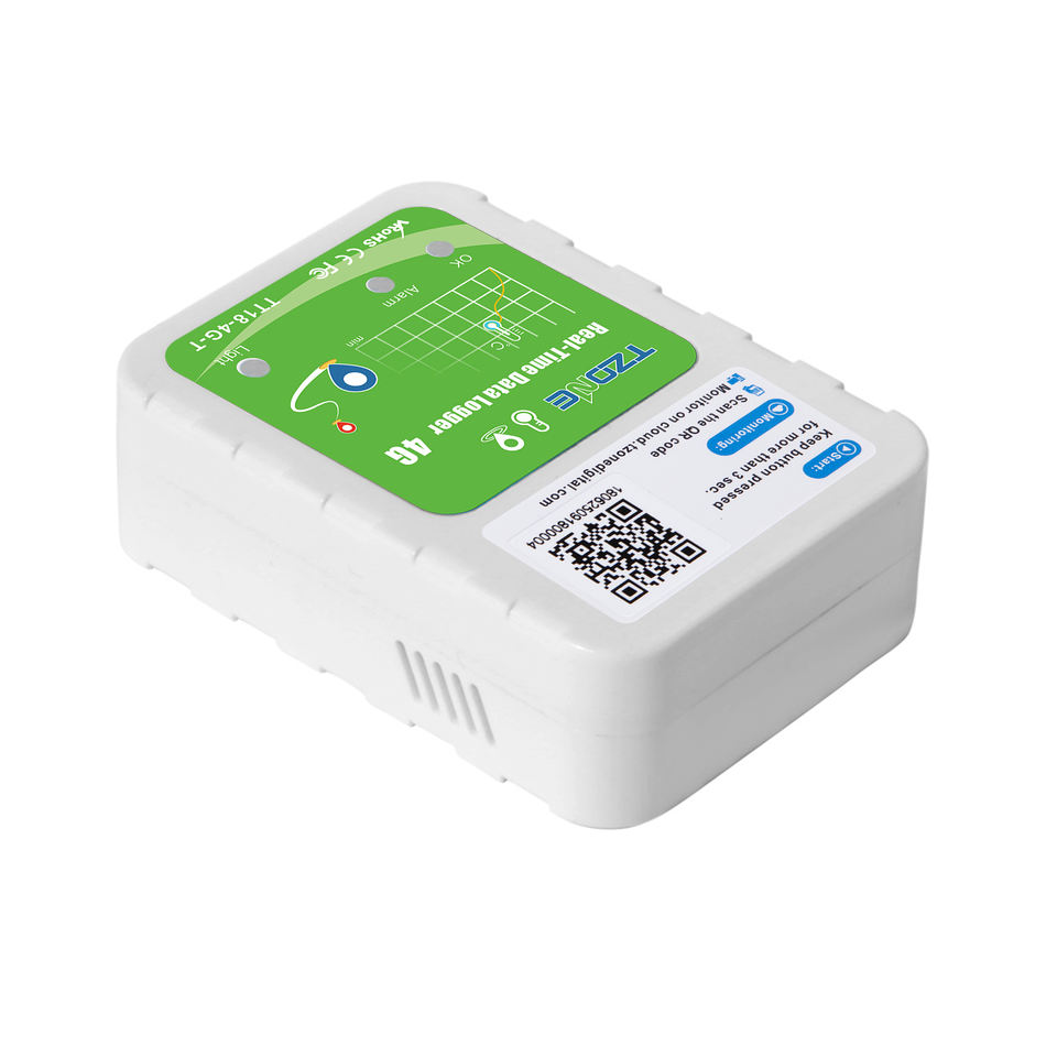 4G Real Time Temperature Data Logger Location Tracking Temperature ...