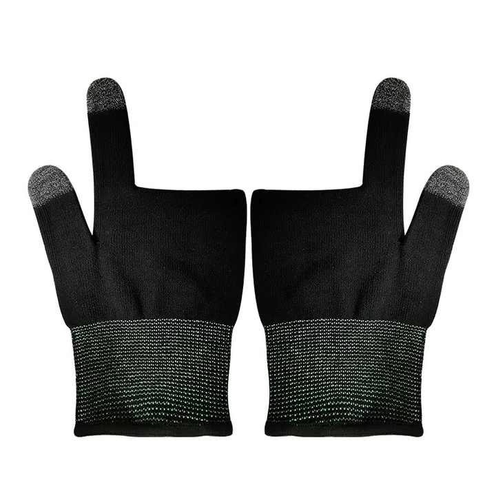 Two-finger Gaming Gloves - Non-Slip Touch Screen Fingertips
