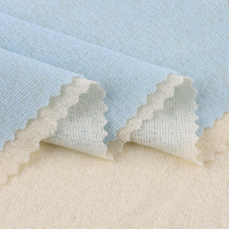Lightweight Breathable Stretch Tricot Knit Jacquard Dyed Stripe Fabric ...