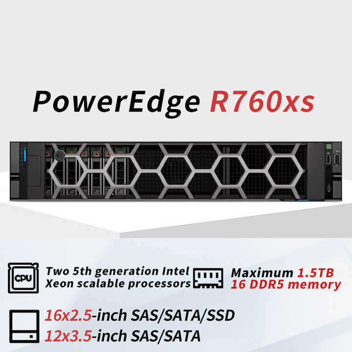 Poweredge R740 R750 R760 R760xs Rack Xeon Gpu Computer Rack Storage Nas ...