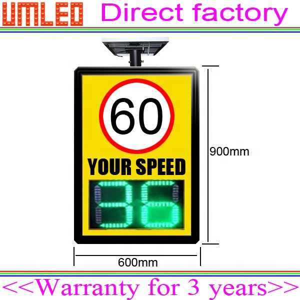 Solar Powered Radar Speed Signs - Effective Road Safety