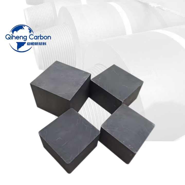 High Density 99.9% Carbon Isostatic Graphite Blocks Square and Round ...