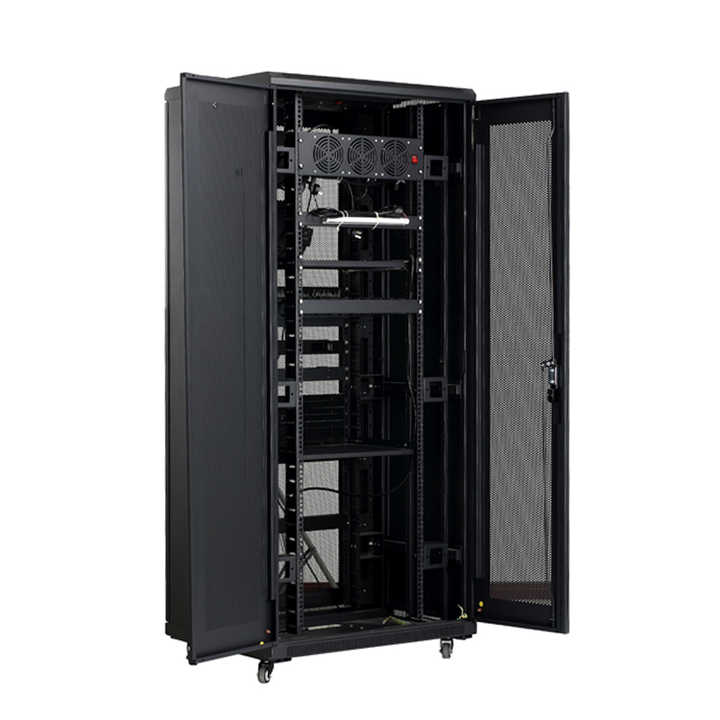Smart PDU+ LED Screen+ Intelligent Lock+ Data Center Rack