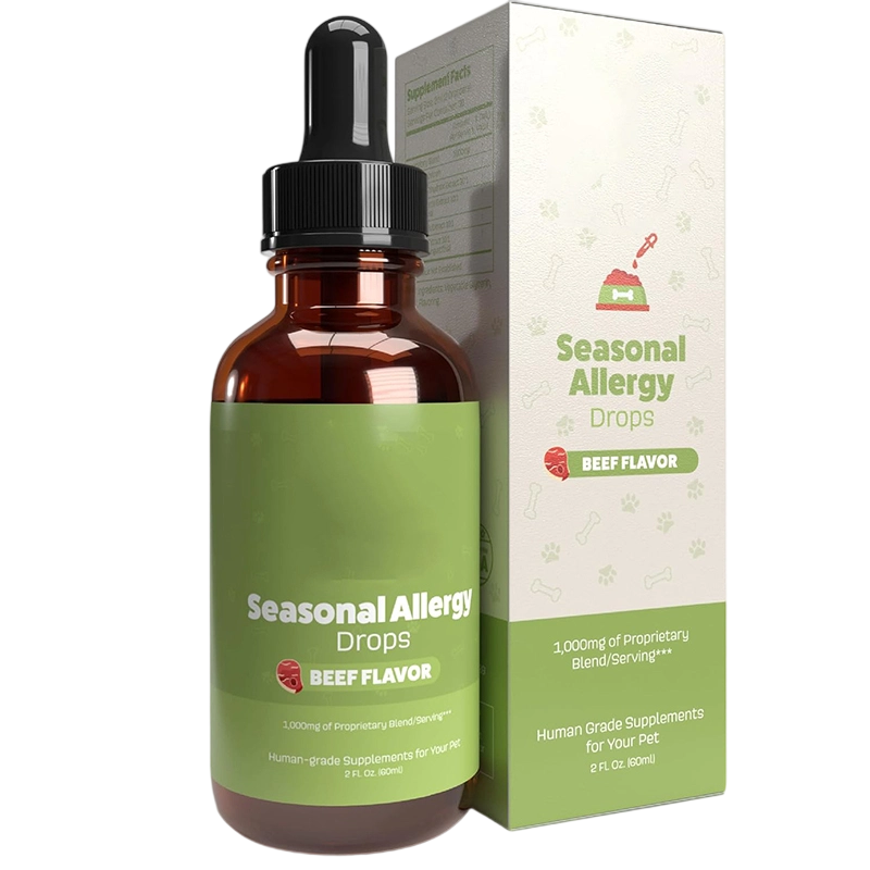 Customizable Pet Allergy Immune Liquid Drops Supplement Alleviates ...