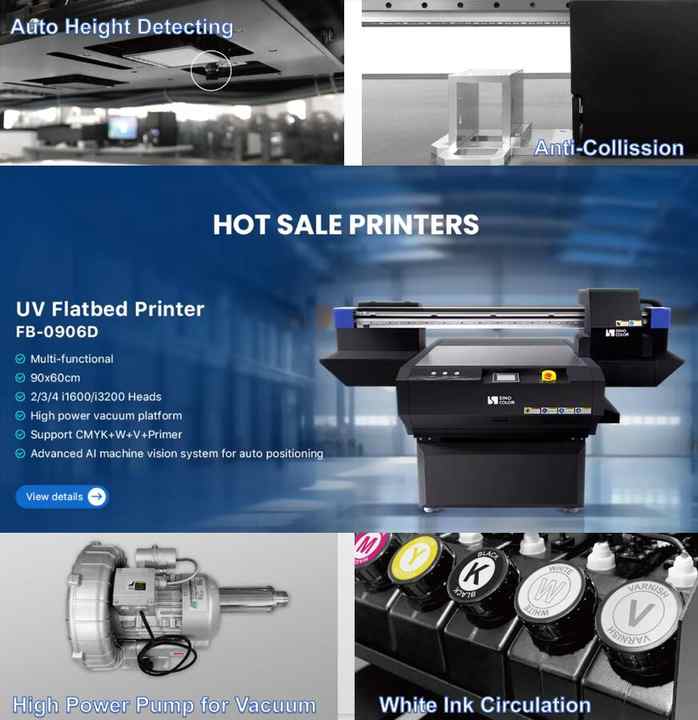 Sinocolor UV Flatbed Printer - Efficient Large Format Printing