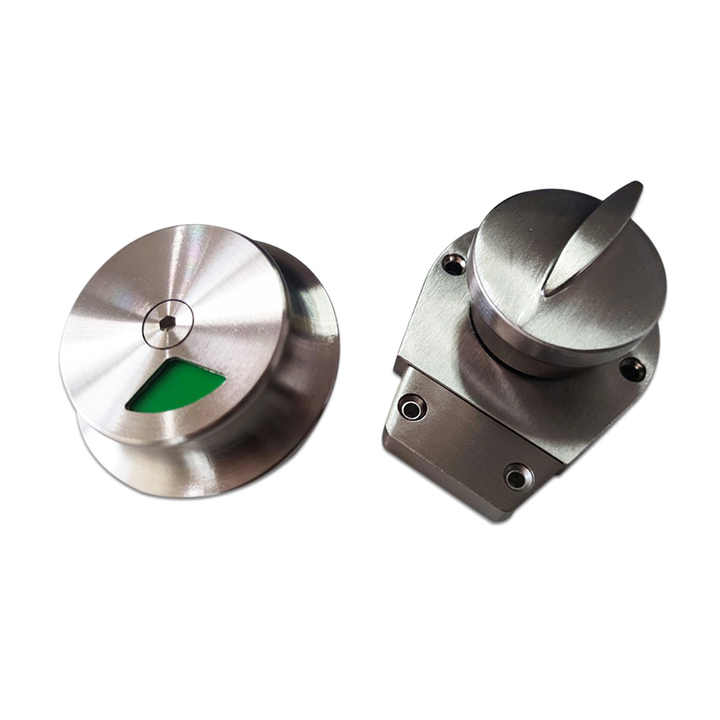 Durable Zinc Alloy Toilet Door Locks for Public WC Cubicles