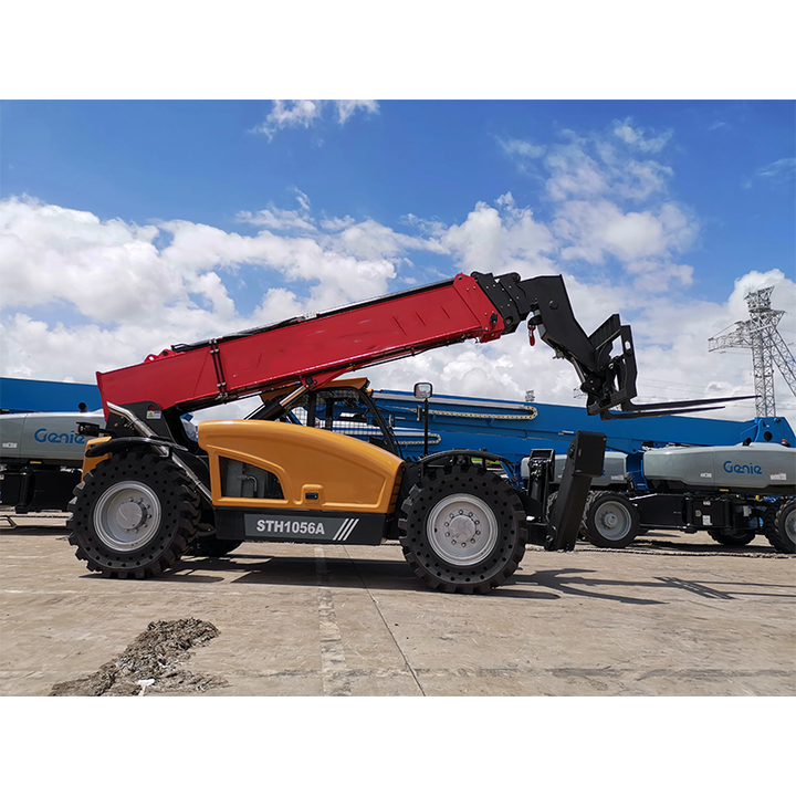 China Factory's New 17m Lifting Height Telescopic Diesel Forklift Crane ...