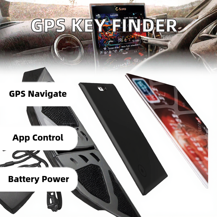Mini for Bluetooth GPS Smart Key Finder Tracker Device Car Motor MFI ...