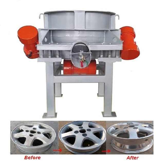 DZJX Used Alloy Wheel Vibrator - Automatic Retreading Machine