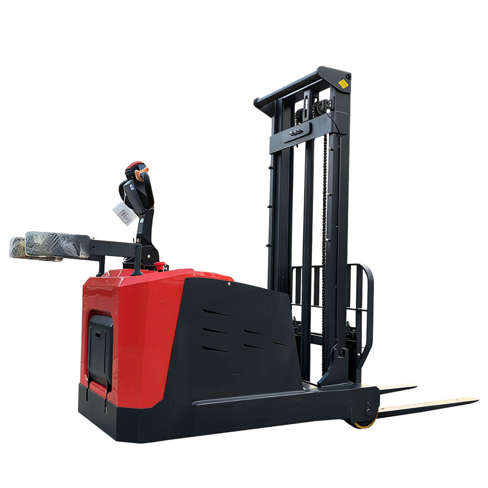 1.2 Ton Counterbalanced Electric Stacker 1200kg No Front Leg Pallet ...