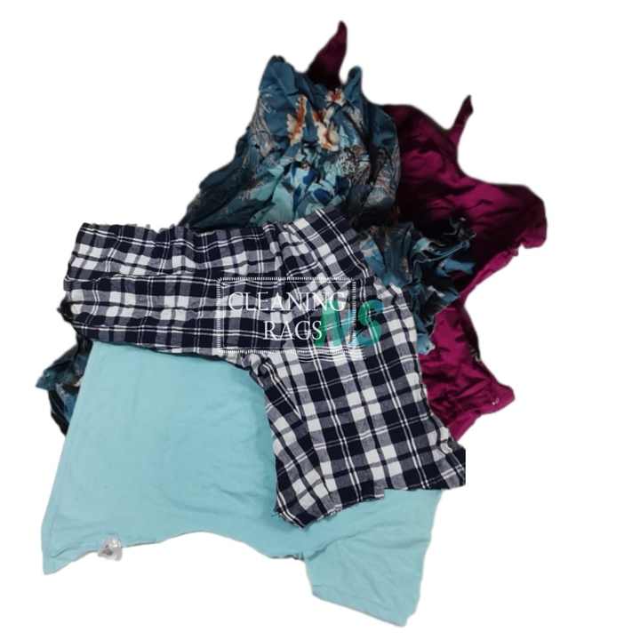 100% Cotton Knit Colored Rags High-Service Industrial Cleaning Textile ...