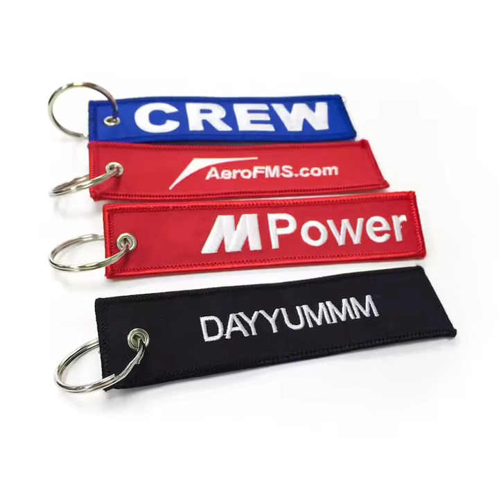 Customized Embroidery Keychains - Perfect Promotional Gifts