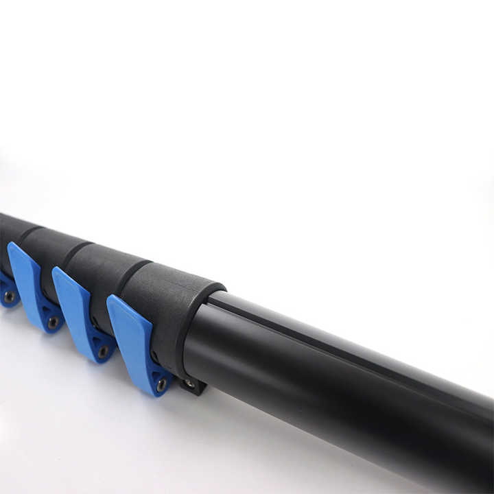 New arrival anti-slip telescopic handle aluminum telescopic pole with ...