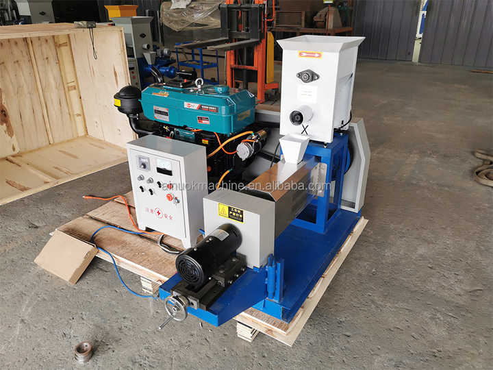 vend machin food cracker china fish feed making machine extruder ...