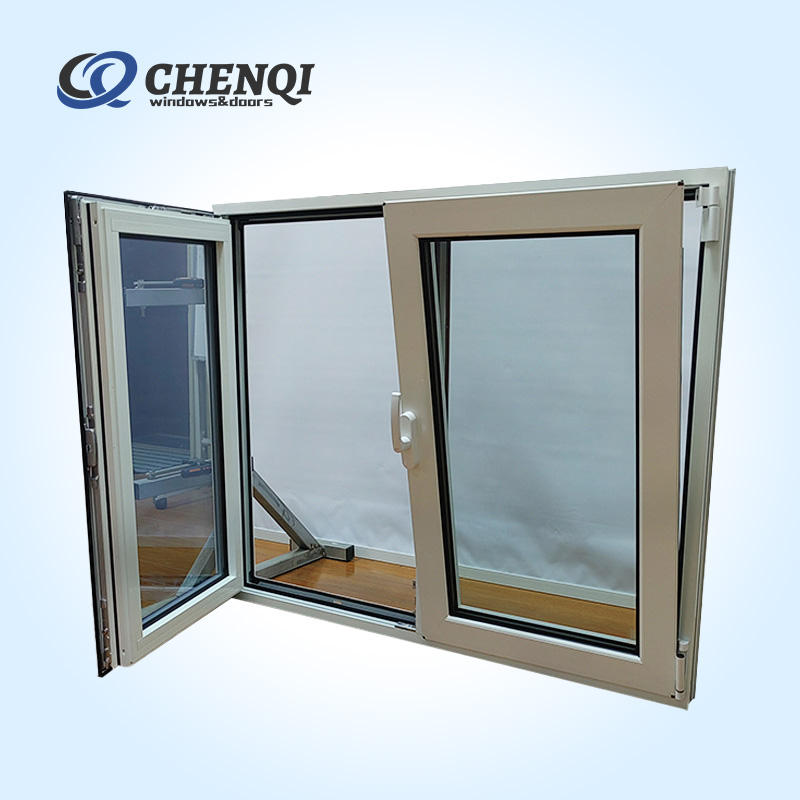 Aluminium Inward Opening Vertical Opening Modern Windows with Magnetic ...