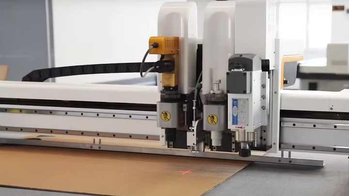 AOL Cnc Automatic Packing Boxes Paper Sheet Fiber Cutting Machine With ...