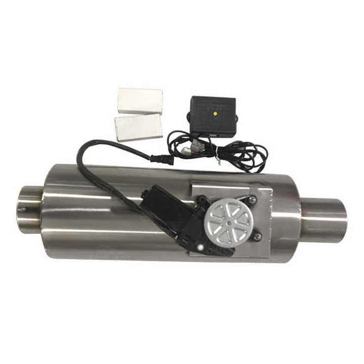 Adjustable Stainless Steel Sound Exhaust Muffler Universal Cutout Valve ...