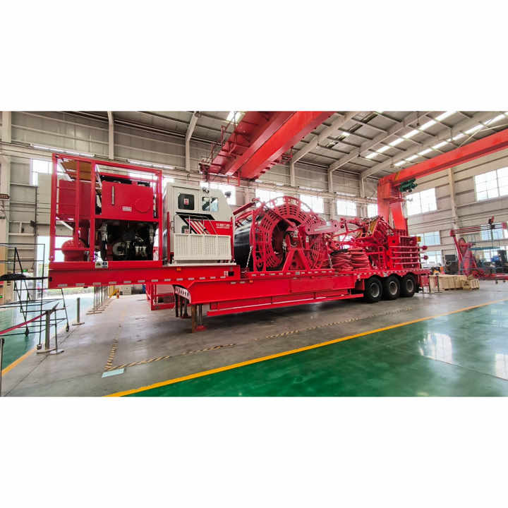 60K/80K/100K/140K Trailer CTU Coiled Tubing Units for Oilfield Use