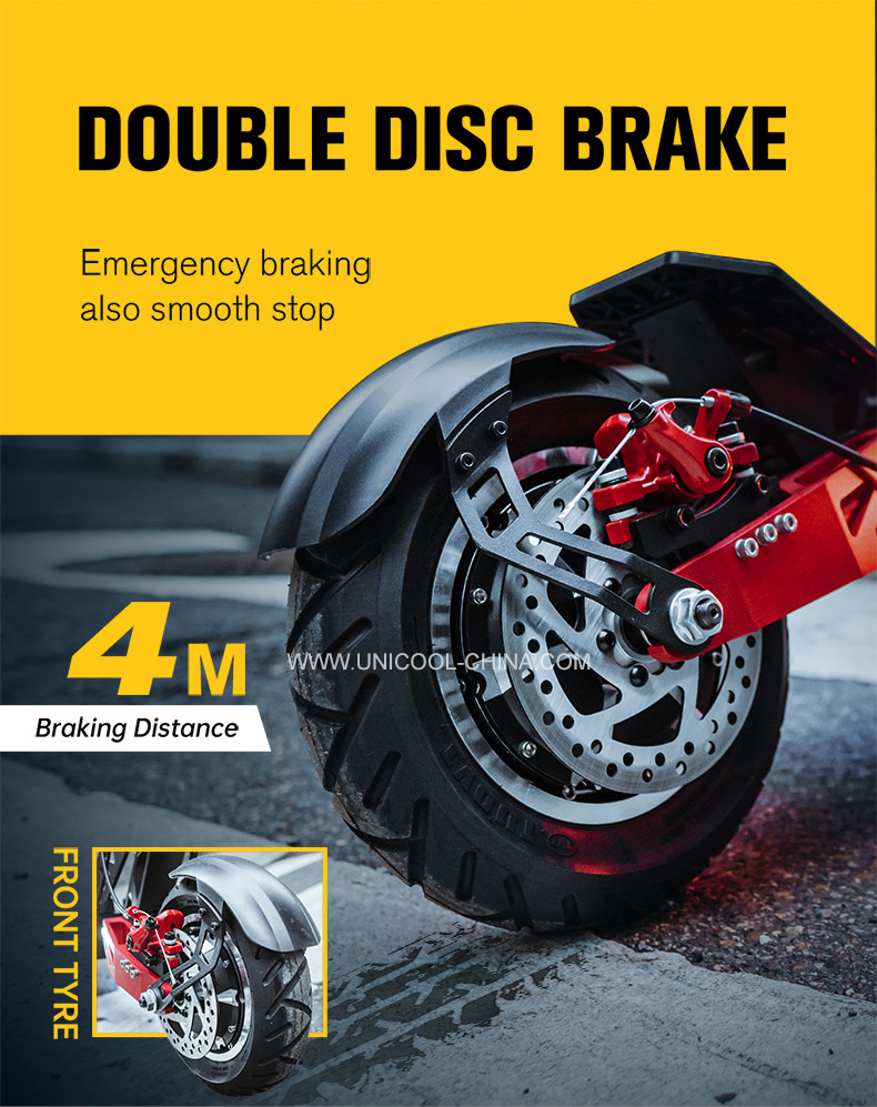 Unicool Fat Tire 10 Inch Foldable City Roller Adult Dual Motor 2000 ...