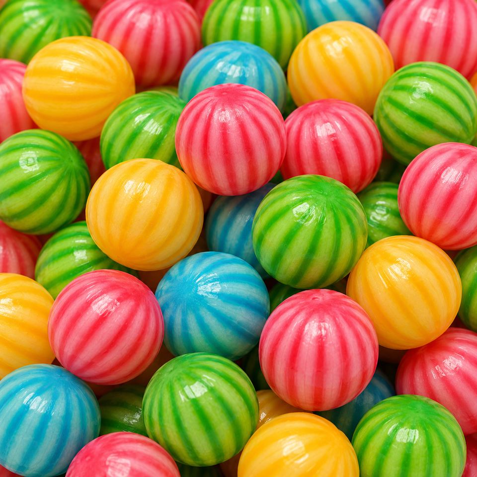 Wholesale Chinese Snacks Watermelon Fruit Bubble Gum BRC Halal Custom ...